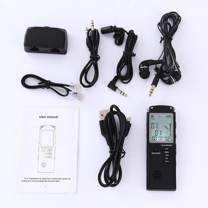 Voice Recorder USB MP3 Player 8GB Digital Sound Audio Recorder | Daraz ...