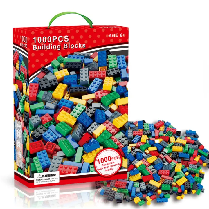 Compatible With Lego big Particle Building Blocks Toys Assembled ...