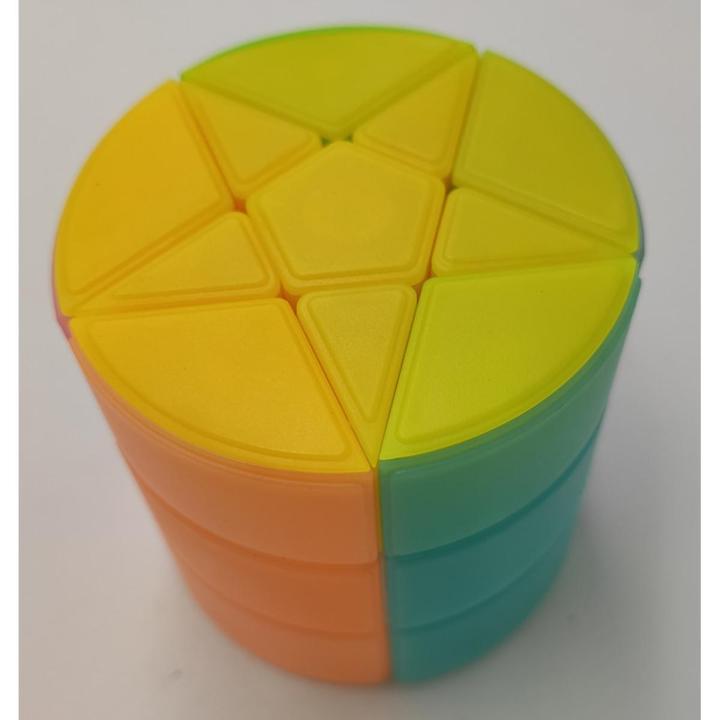 【happy one】Moyu YJ Star Barrel Cube Stickerless magico Twist ...