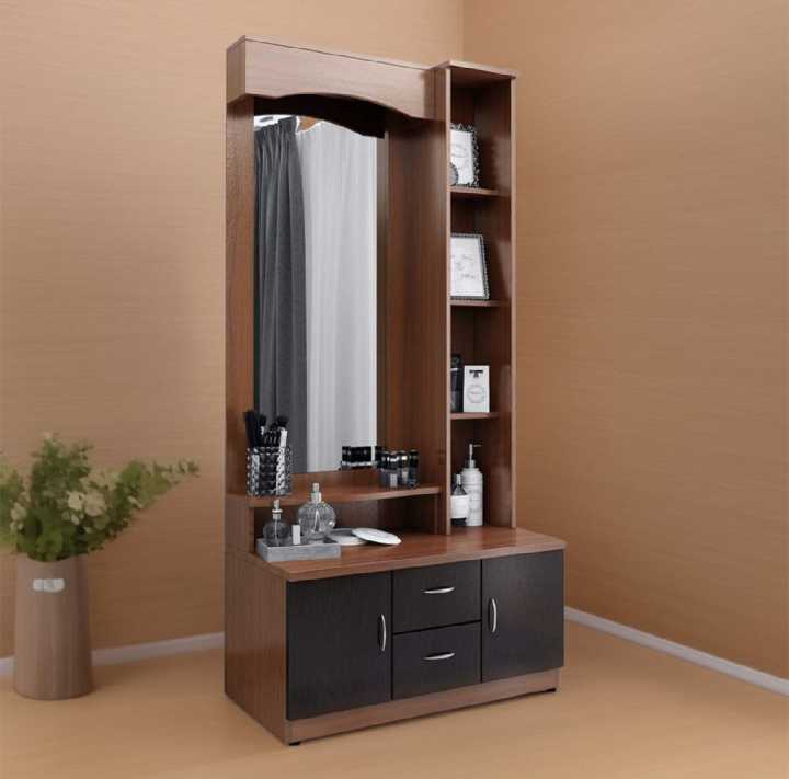 Meraj Furniture MDF BOX Dressing Table with Shelves and Multiple ...