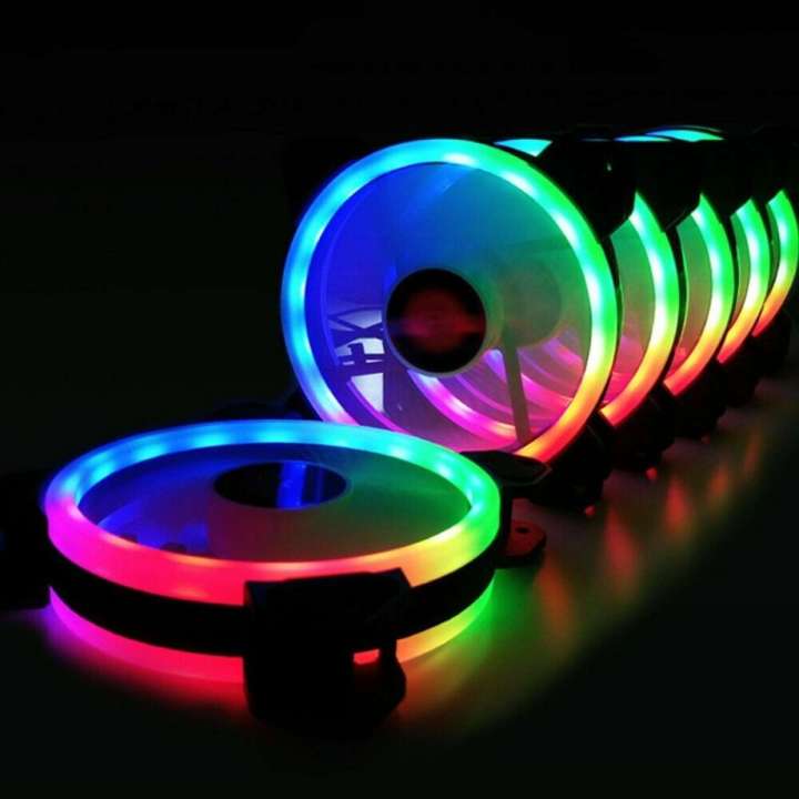 RGB CPU Cashing Lighting Fan Big | Daraz.com.bd