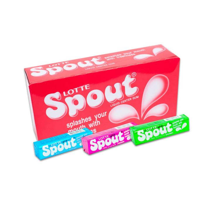 Spout chewing gum mix flavor - Dubai - 54pcs (1box) | Daraz.com.bd