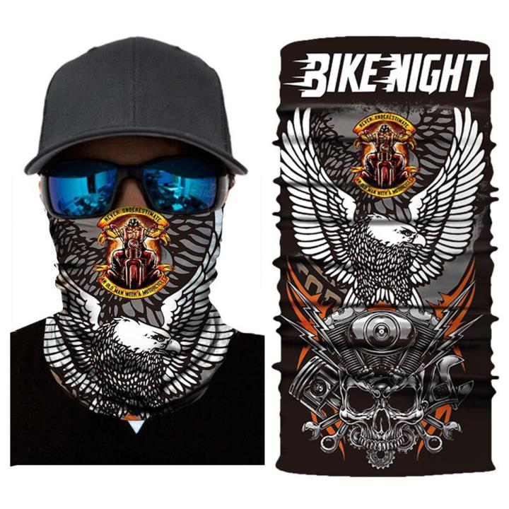 【VisioN Shop】503 Ghost Motorcycle Face Balaclava Head Neck Masque Skull ...