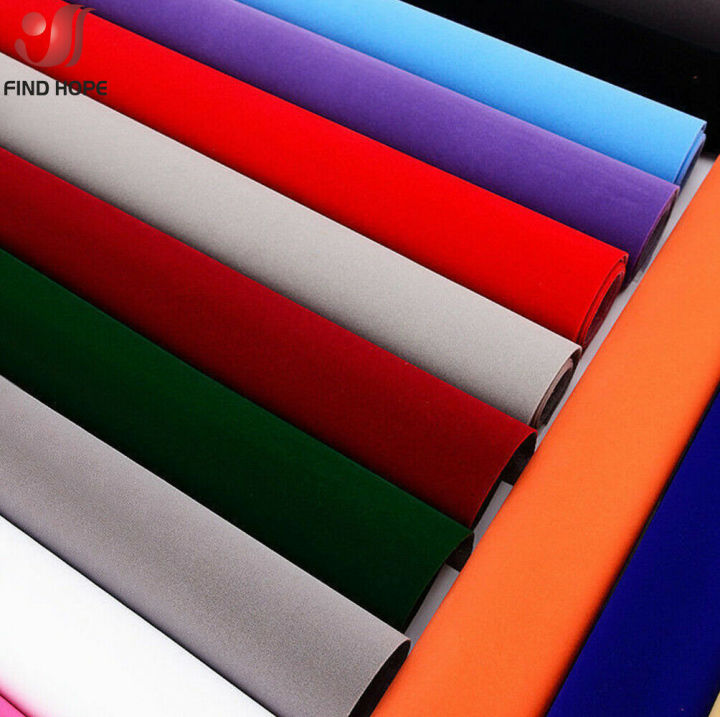 20/40 x 145cm Self-adhesive Velvet Flock Liner Jewelry Contact Paper ...
