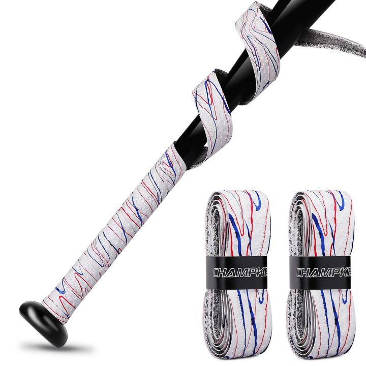Long-lasting Faux Leather Bat Wrap Premium Baseball Bat Grip Tape ...