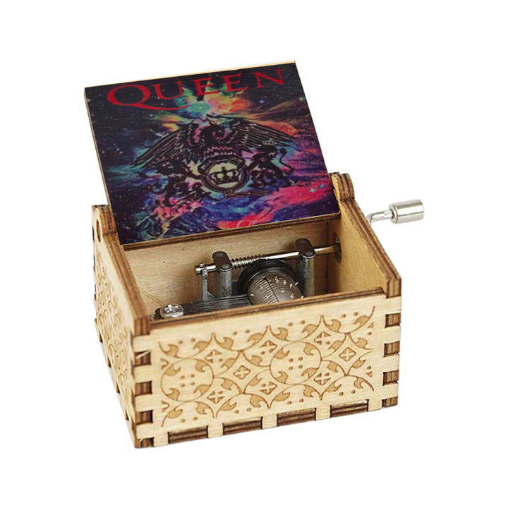 Moving Castle Music Box Anime Theme Music Merry Go Of Life Wooden Hand ...