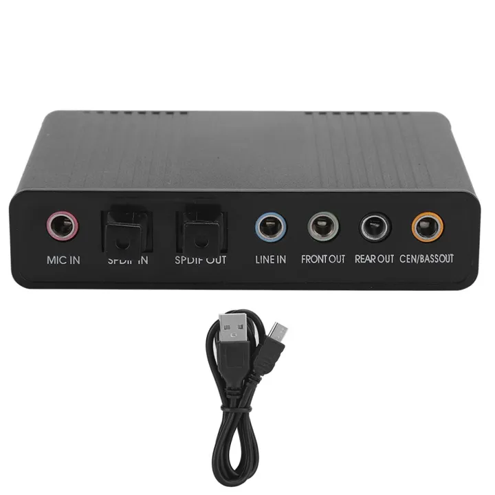 External Sound Card 5.1 6 Channel Surround Adapter Audio | Daraz.com.bd