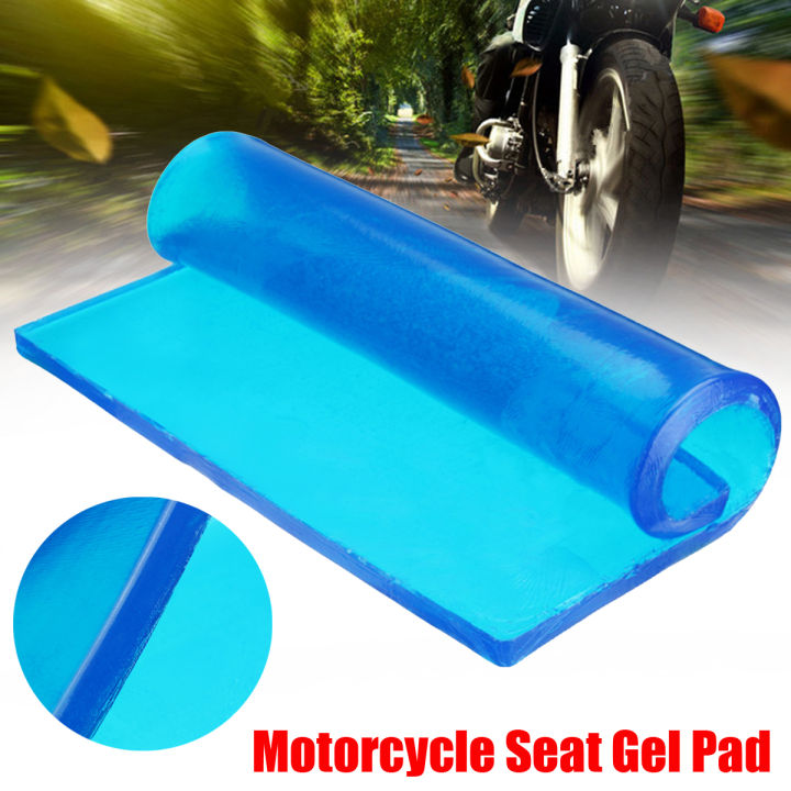 Motorcycle 48*35*1cm Motorcycle Seat Gel Pad Blue Elastic Fiber ...