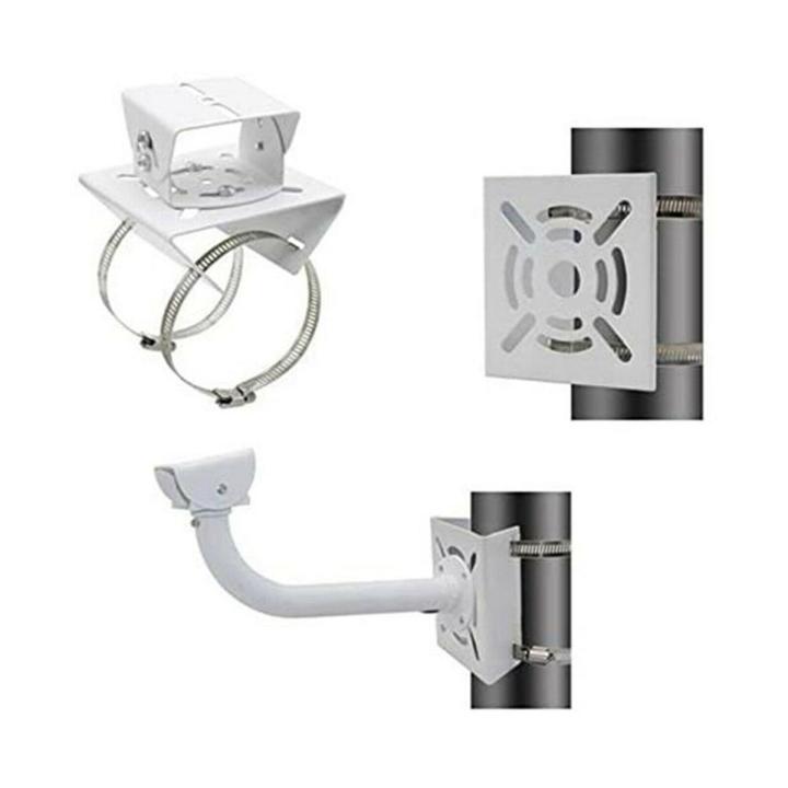 2X Universal Vertical Pole Mount Adapter, with 4 Loops, Wall Mounting ...