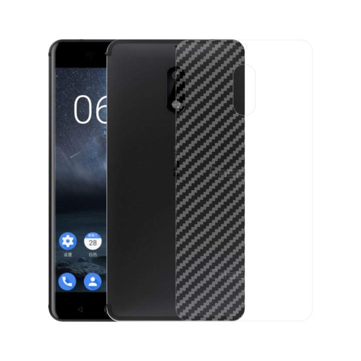 Carbon Fiber Back Poly Sticker Protection For Nokia 6 | Daraz.com.bd