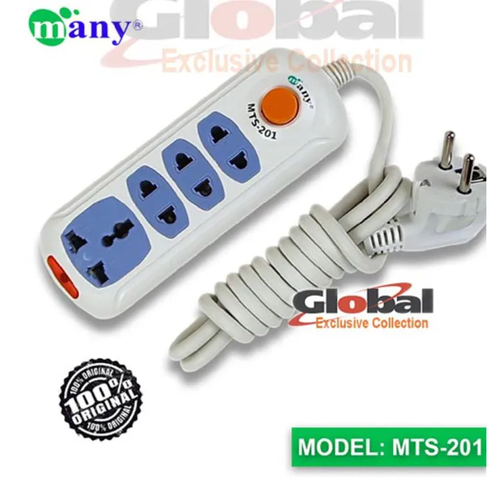 2Pin 4 Port, 10A/13A 2500w Max, Socket Multi Plug Socket Multi Plug ...