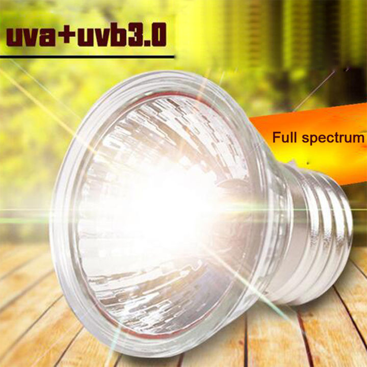 【Trending】 Uvb 3.0 Reptile Lamp Bulb Turtle Basking Uv Light Bulbs ...