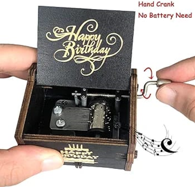 Musical Box Happy Birthday Wooden Musical Box | Daraz.com.bd