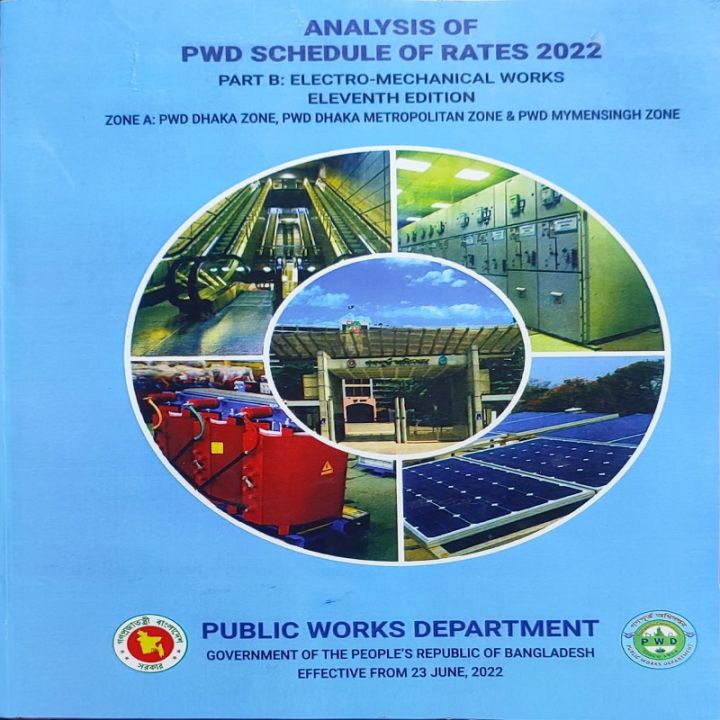 Analysis Of PWD Schedule Of Rates 2022 Part B: Electro-mechanical Works ...