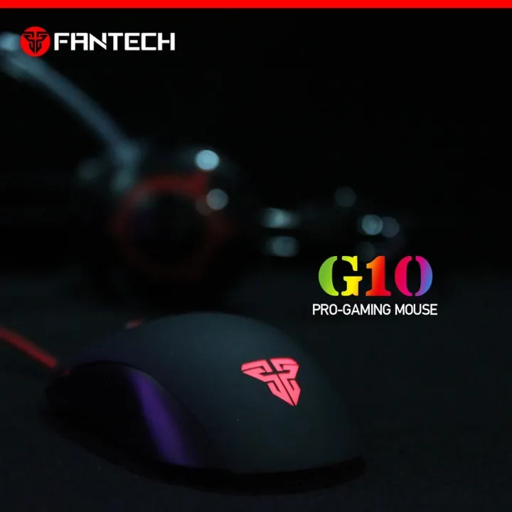 FANTECH G10 2400DPI Professional Wired Mouse LED Optical USB Game ...