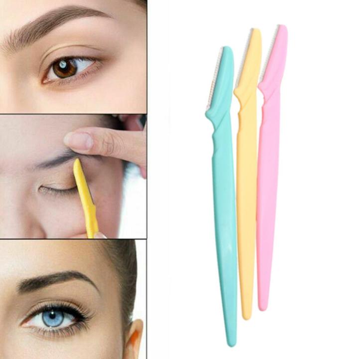 Eyebrow Razor Facial Hair Remover Eyebrow Trimmer Sharp 3Pcs Set ...