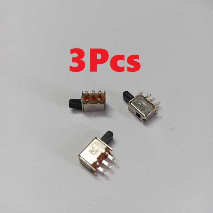 3Pcs - 3Pin SMALL Right Angle PCB Mount 3 Pin Momentary Push Button ...