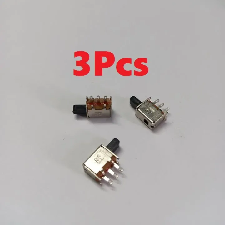 3Pcs - 3Pin SMALL Right Angle PCB Mount 3 Pin Momentary Push Button ...