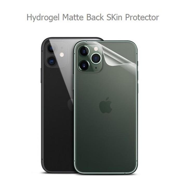 Back Side Protector Clear Poly For Apple iPhone 12 Pro Max / iPhone 12 ...