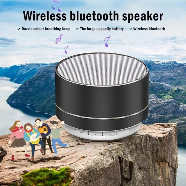 Mini Wireless Bluetooth Outdoor Subwoofer Portable Speaker Radio Music ...
