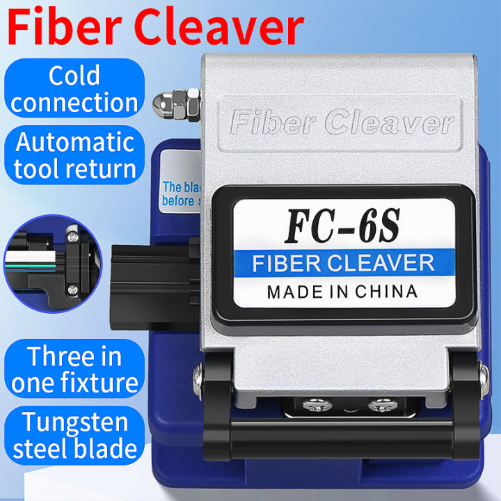 Ftth Tool Fiber Cleaver FC-6S Optical Fiber Cutting Knife Fiber Optic ...