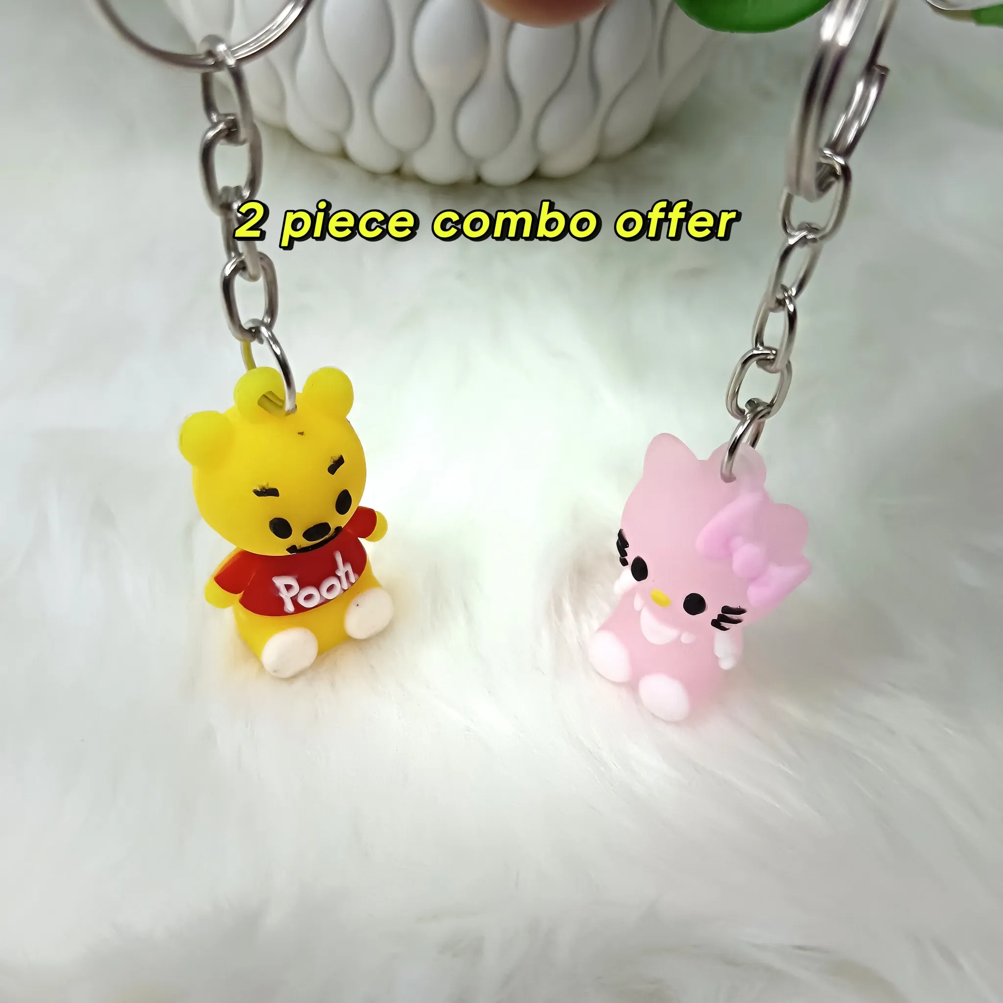 Key Chains Ring Fashion Cute Animal Bag Key ring Holder for Motor Bike ...