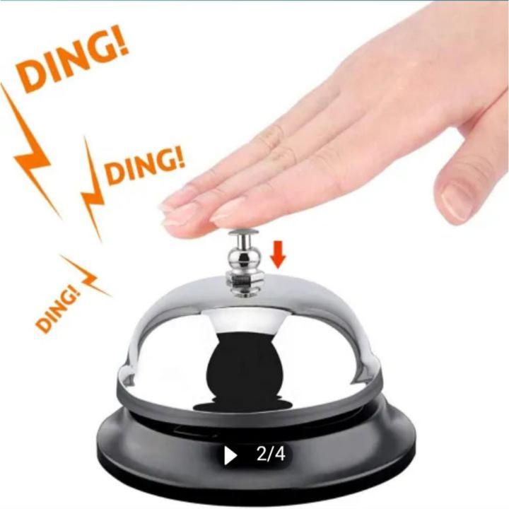 Stainless Steel Service Bell - High-Quality Calling Bell For Hotels And ...