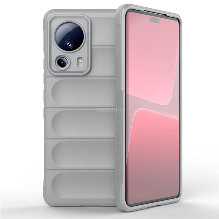 Vantime for Xiaomi 13 Lite Silicone Case Camera Protect Anti-Fall Airbag Cover | Daraz.com.bd