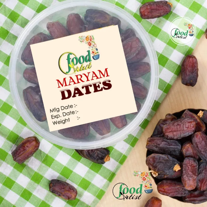 Maryam Dates (Vip Grade)-500g( Irani ) | Daraz.com.bd
