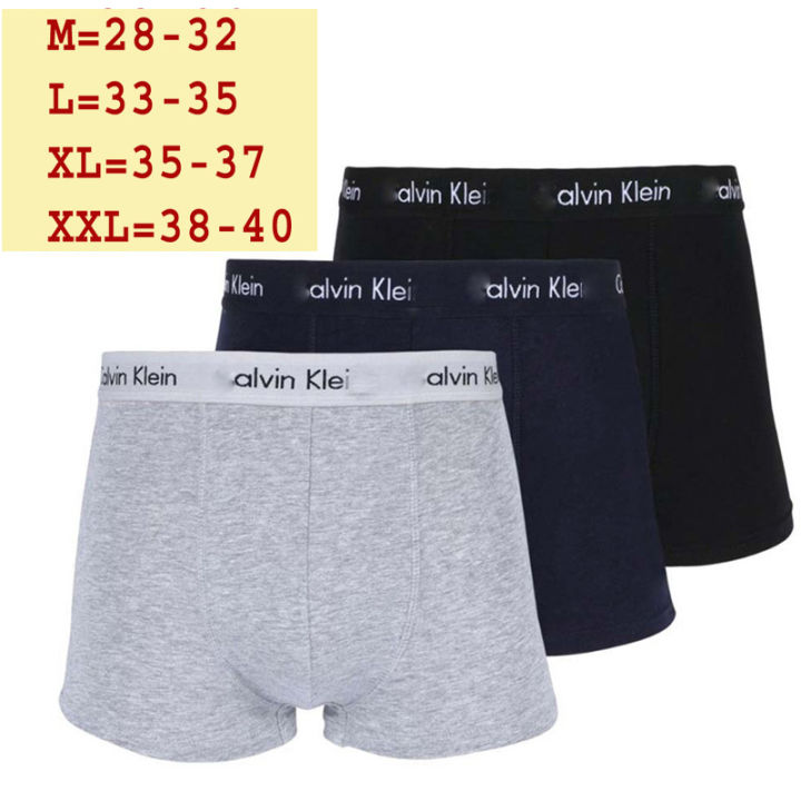 Pack Of 3 Piece Cotton Boxer Underwear For Men - Boxer - Under Wear For ...