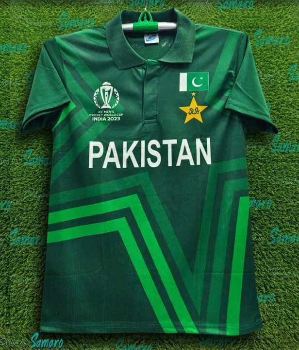 Pakistan Cricket Short sleeve Collar Jersey, Asia Cup Jersey | Daraz.com.bd