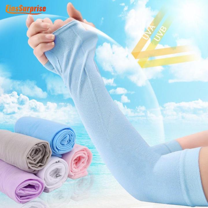 1 Pair Fahion Sunscreen Arm Sleeves for Outdoor Sports/ Sun UV ...