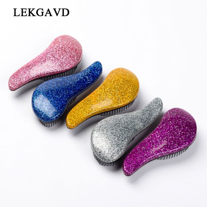 【3C VictoryEagle】Handle Tangle Detangling Comb Brush Detangler Hair ...