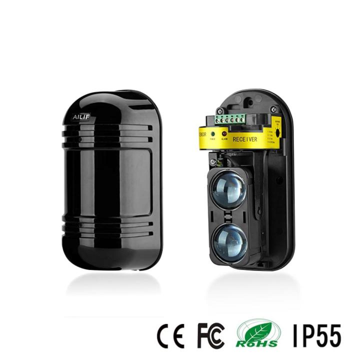anti-rain Infrared beam detector sensor window wall Barrier Detector 2 ...