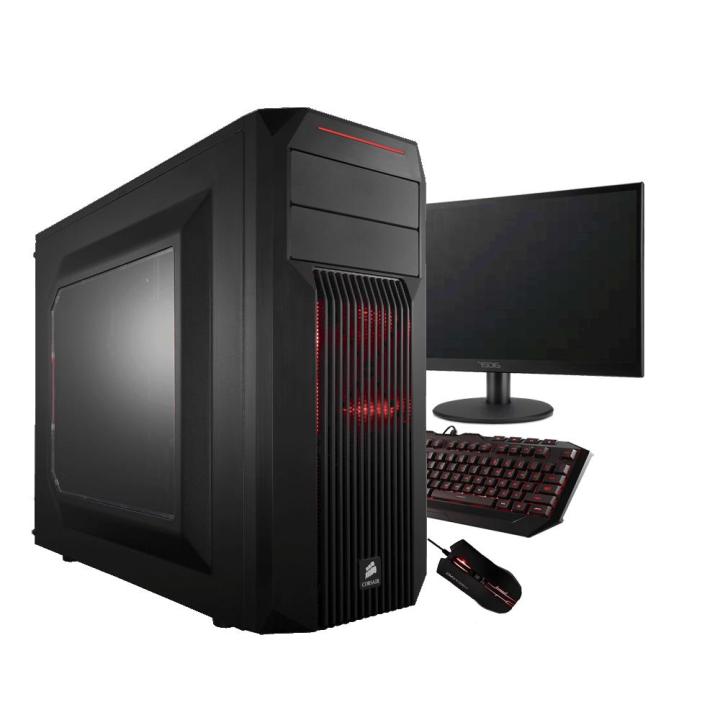 Intel Dual Core RAM 4GB HDD 500GB Graphics 2GB & Monitor 19" LED ...