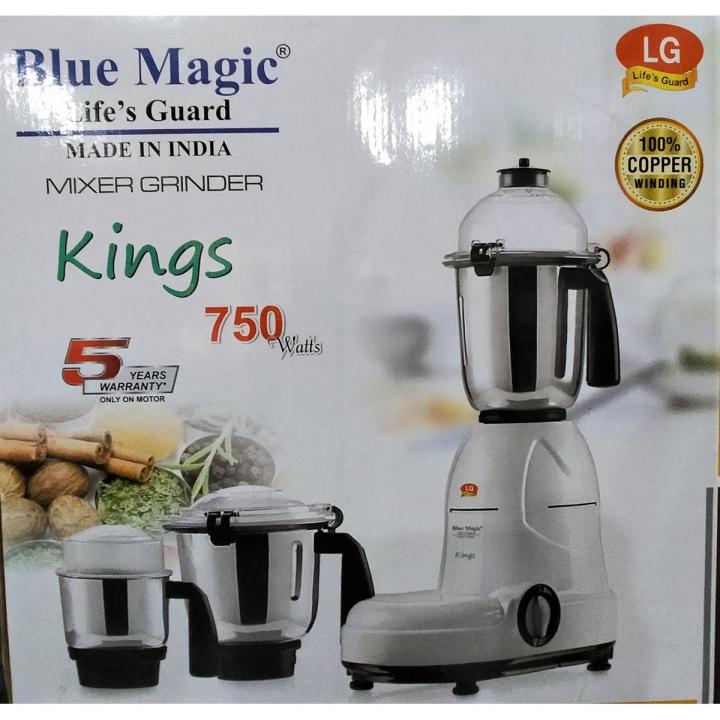 Blue Magic Lg Mixer Grinder /Blender / Juicer Kings 750 Watt (Made In ...