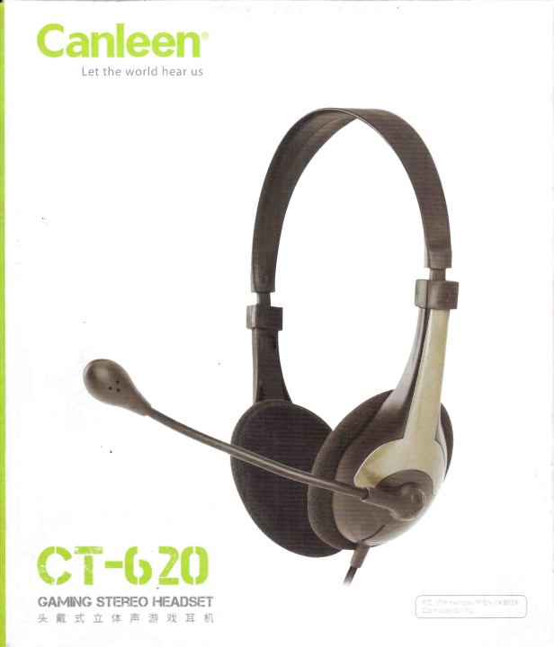 🎧 Canleen CT-620 Gaming Stereo Headset 🎮 | Daraz.com.bd