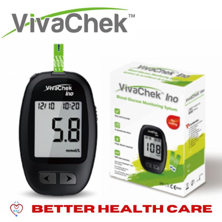 Viva Check Ino Blood Glucose Machine Full Set | Daraz.com.bd