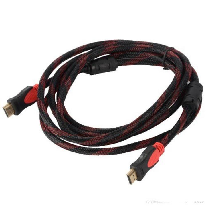 HDMI TO HDMI Cable 3M - Black and Red | Daraz.com.bd