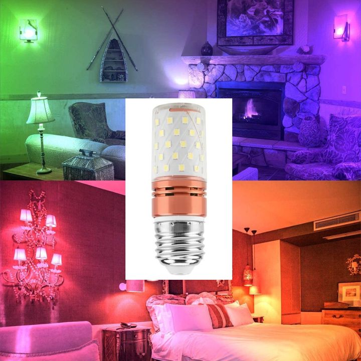 LED Candle Bulb 360 Degree E27 12W Energy Saving Corn Light 1Pcs ...