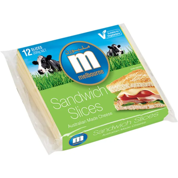 Slice Cheese Melbourne Slices 200 gm-Australia | Daraz.com.bd