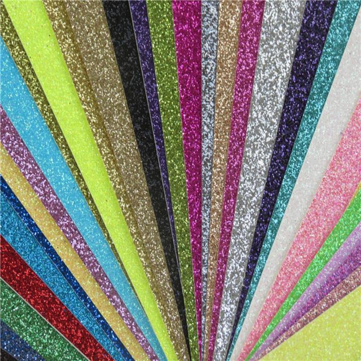 A4 Size Paperboard for Art and Craft Glitter Paper for Arts Crafts ...