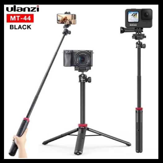 Ulanzi MT-44 Extendable Vlog Tripod | Extend Your Reach for Dynamic ...