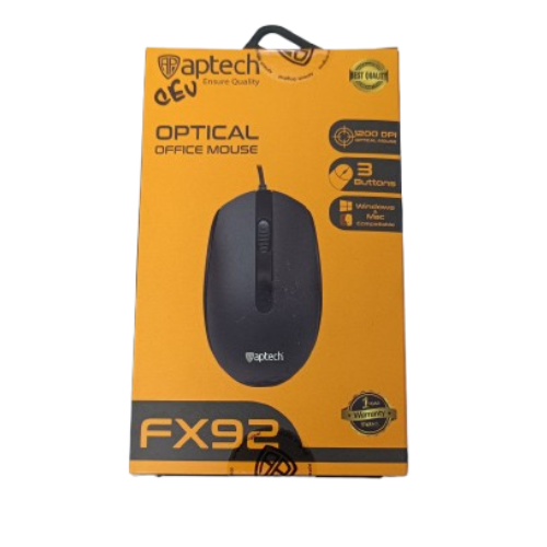 Aptech FX-92 Optical mouse | Daraz.com.bd
