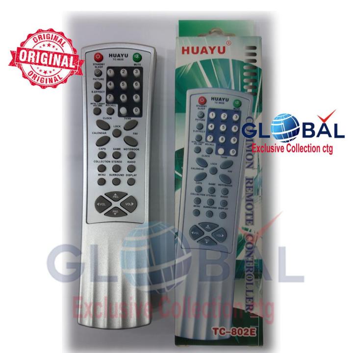 TCL TC-802E, Box TV Remote, TCL Pin will run on the old old Teti. CRT ...