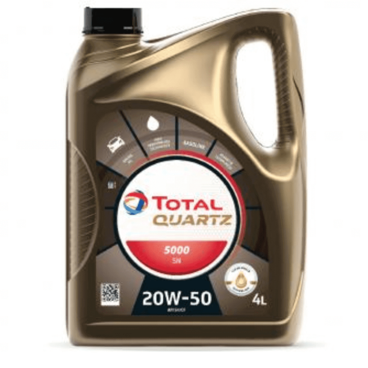Total Quartz 5000 20W-50 Mineral 4L | Daraz.com.bd