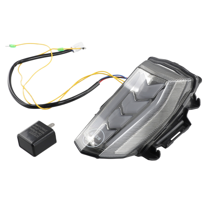 Motorcycle LED Colorful Light Rear Brake Light Taillight for R15 V3 ...