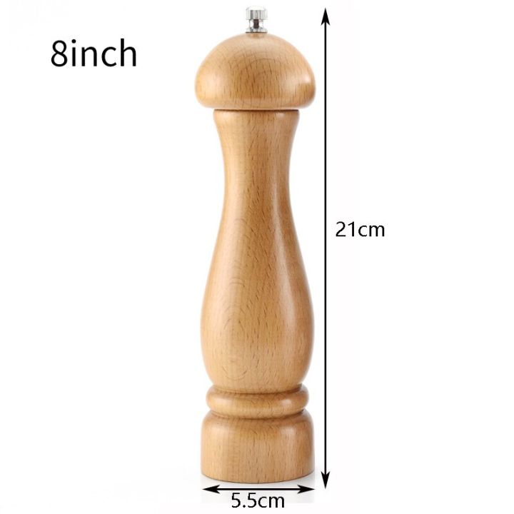 Manual Solid Wood Salt And Pepper Grinder Seasoning Spice Grinder Multi ...