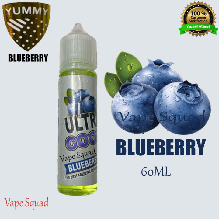 ULTRA COOL Blueberry Vape Juice Electric Device 60ml/3Mg flavor for ...