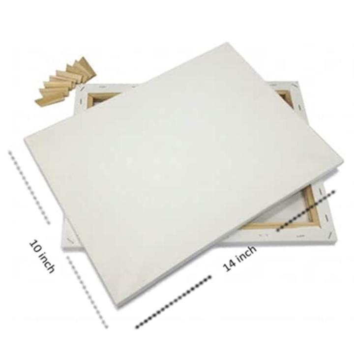 White PREMIUM CANVAS 10X14 Inch | Daraz.com.bd